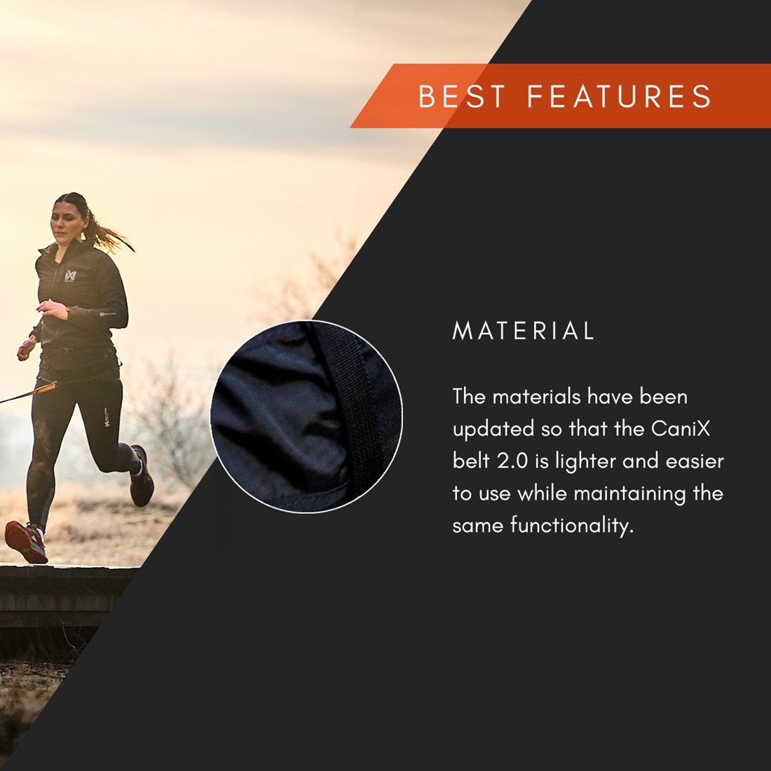 CaniX Belt 2.0 Non Stop Dog Wear Jachthondenwinkel